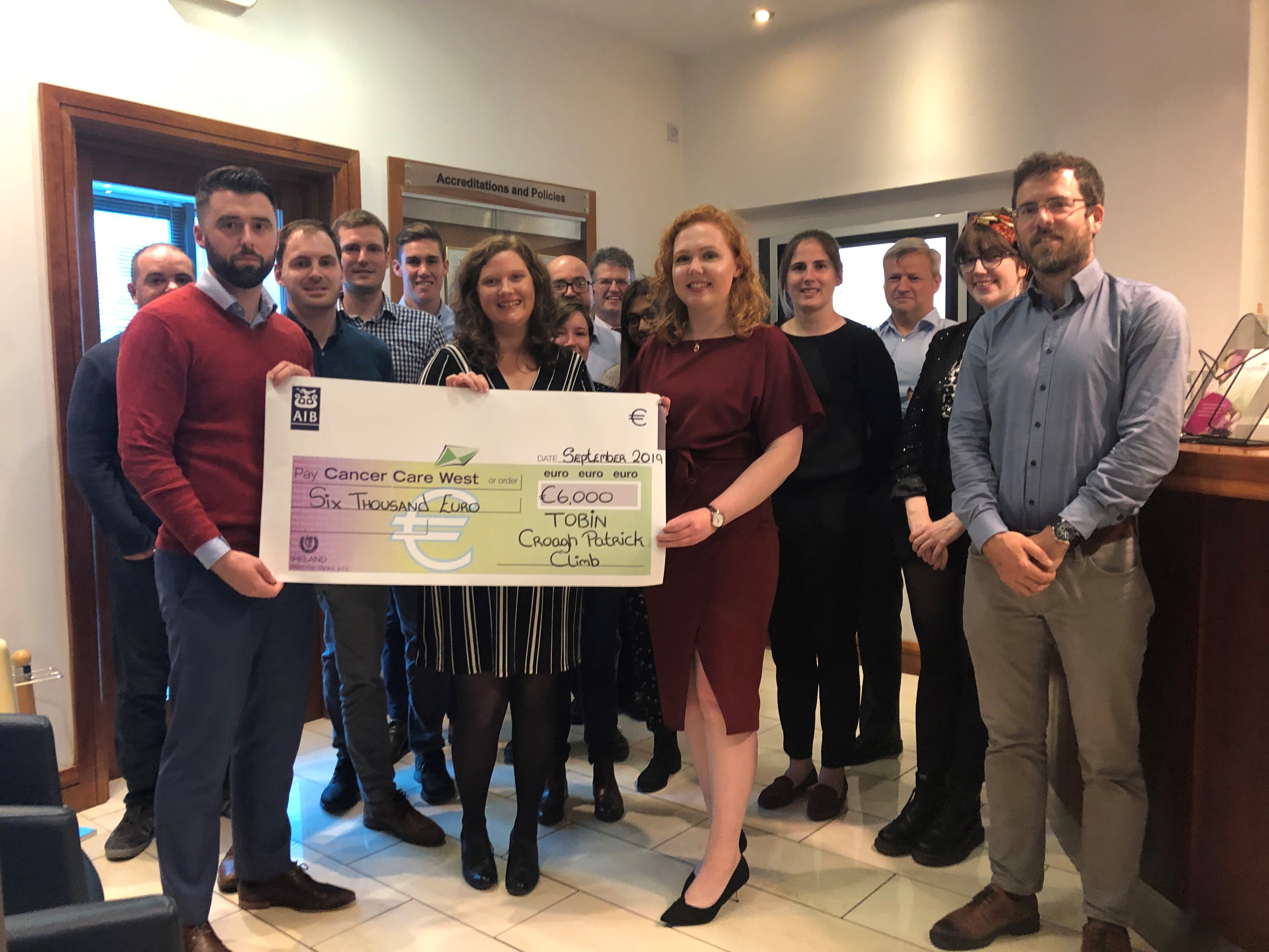 Two Climbs for Two Charities - TOBIN