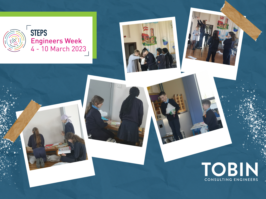 STEPS Engineers Week - Visit to Radharc na Mara Primary School - TOBIN