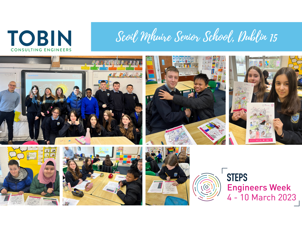 STEPS Engineers Week – Visit to Scoil Mhuire Senior School - TOBIN