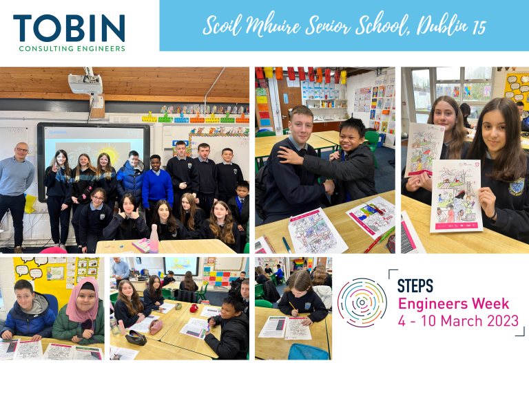 STEPS Engineers Week – Visit to Scoil Mhuire Senior School - TOBIN